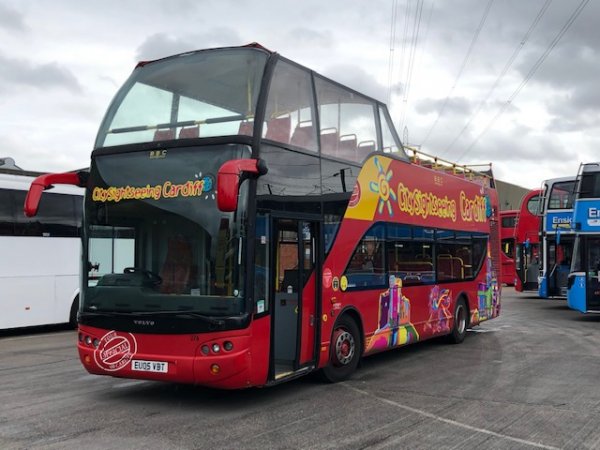 Half open top Volvo - Coach & Bus Market
